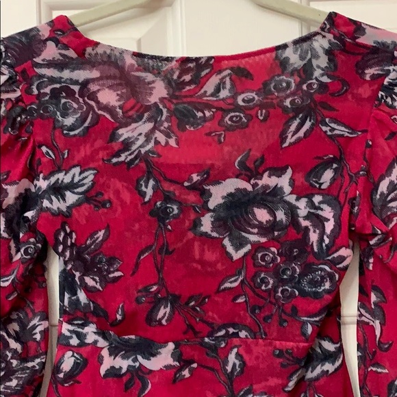 Johnny Heaven | Tops | Johnny Heaven Semi Sheer Top M | Poshmark